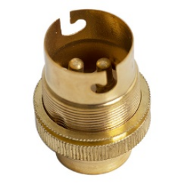 Lampholder B22 Brass 20mm – Horizon Online Store